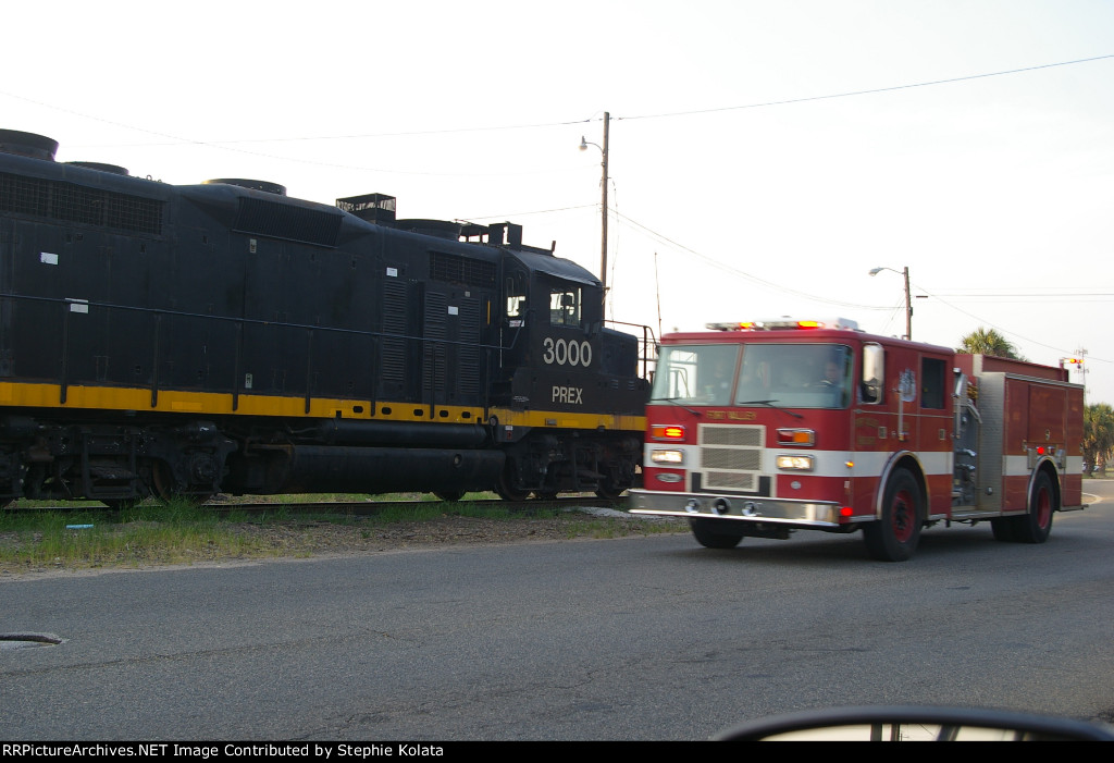 PREX 3000 AND FIRE TRUCK LIGHTS ON